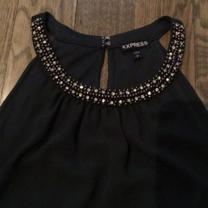 Express | Tops | Express Dark Green Tank | Poshmark